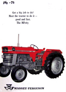 Tractorbrochures.com/Massey Ferguson 100 Series I