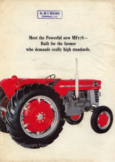 Tractorbrochures.com/Massey Ferguson 100 Series I